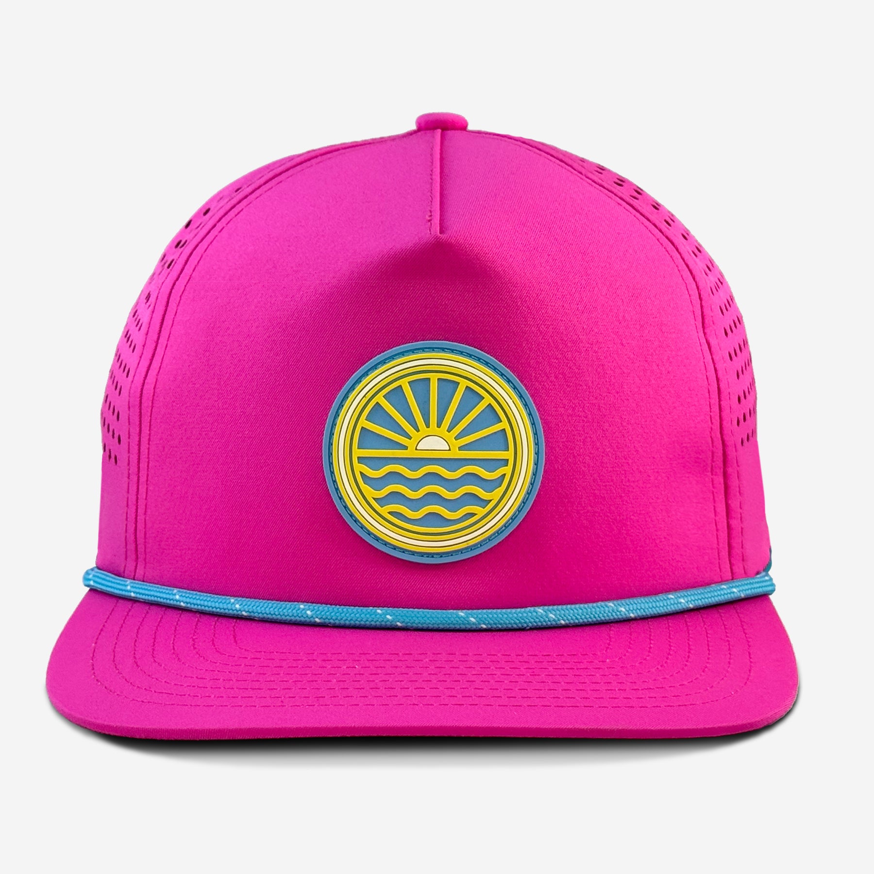 80s Sun Wave Waterproof Hat - Pink – Tuck Life