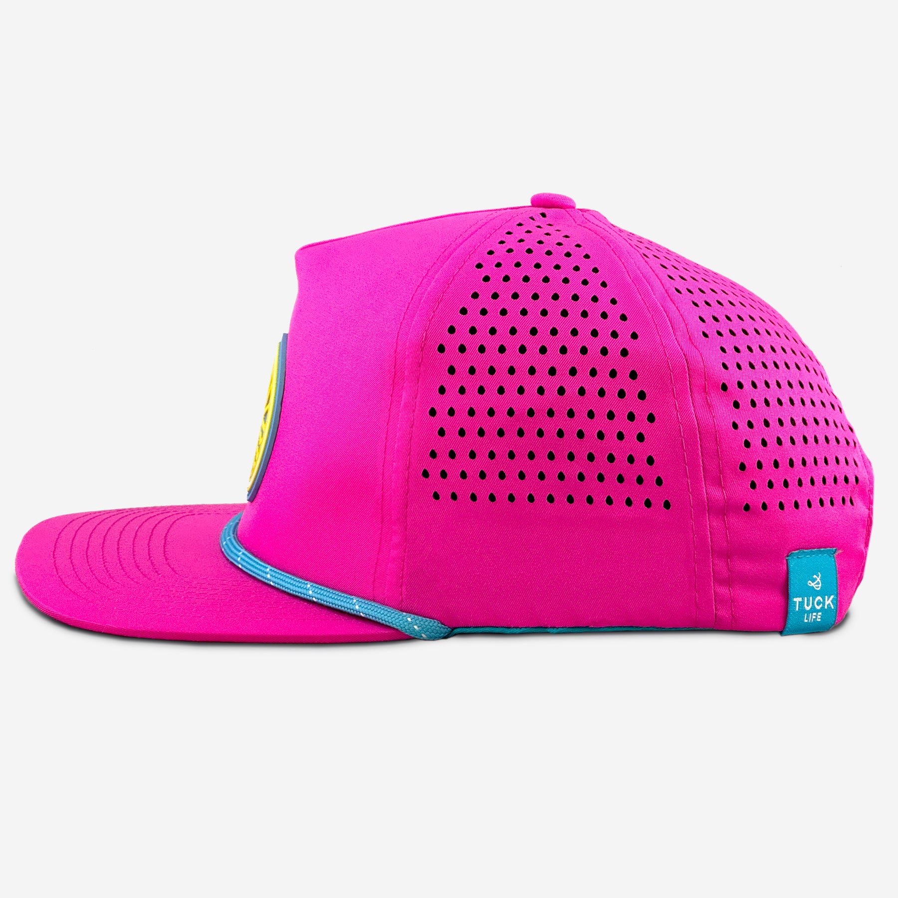 80s Sun Wave Waterproof Hat - Pink – Tuck Life